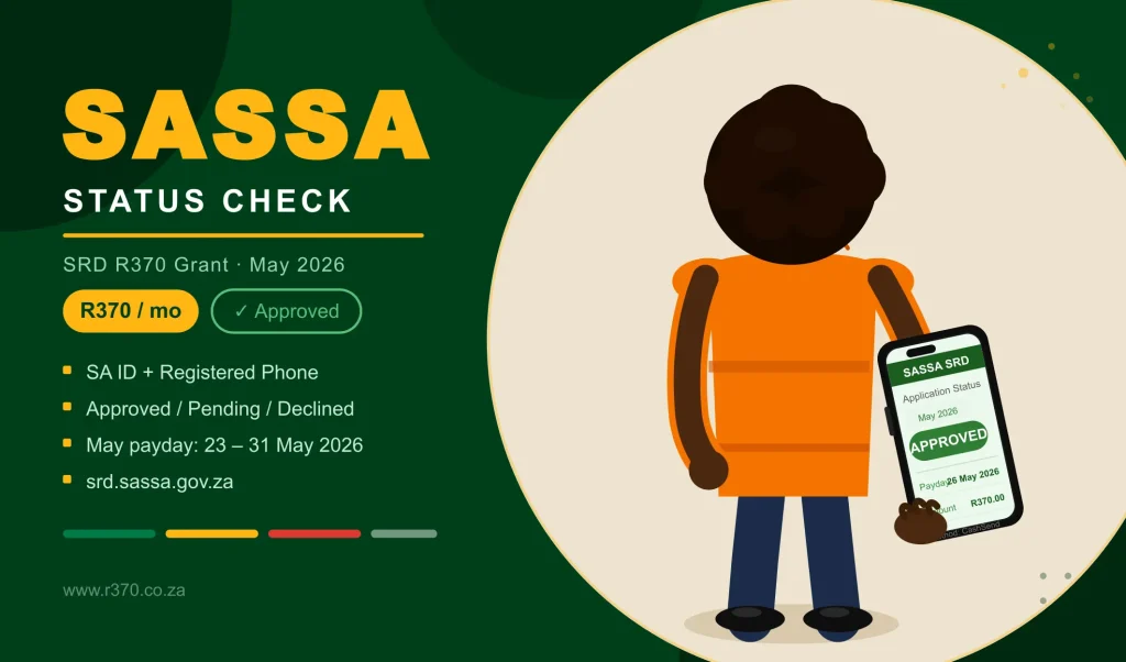 SASSA R370 Status Check | SRD 2026 June Payment Dates